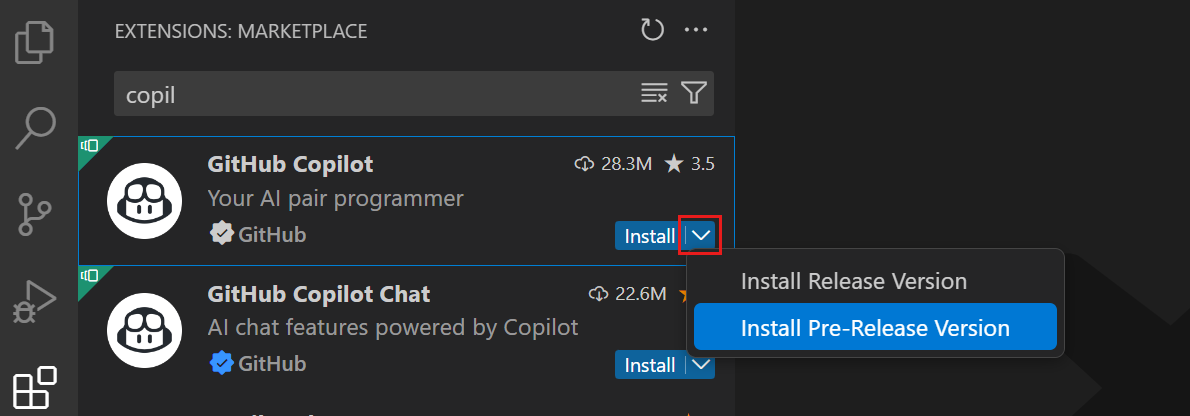 Extension Marketplace